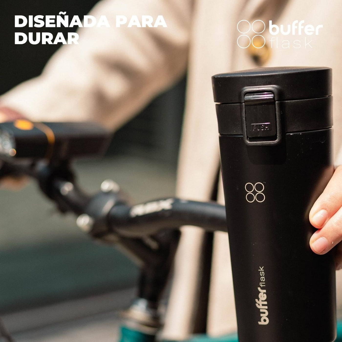 Termo Para Cafe Mug Buffer Vaso Termico 380ml 13oz Sellable — Buffer CL